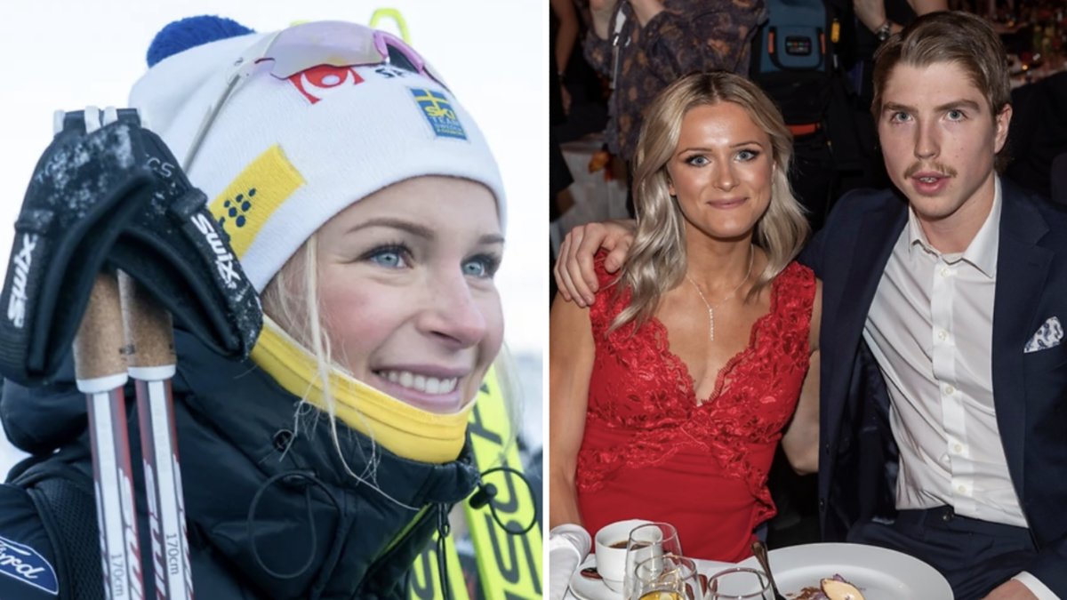 Skidparet Frida Karlsson och William Poromaa om att leva isär: "Upp och ned"